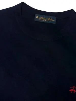 Brooks Brothers Logo-embroidered Lambswool Sweater