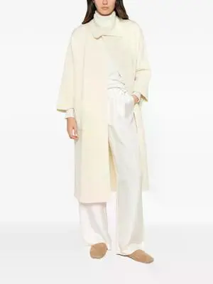 MA'RY'YA Patch-pocket Knit Coat