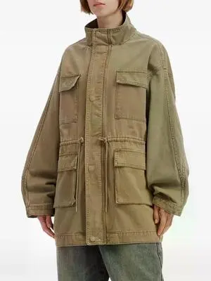 B+AB Drawstring-waist Multi-pocket Jacket