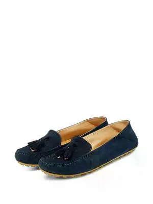 Loro Piana Dot Sole Walk Tassel Loafers