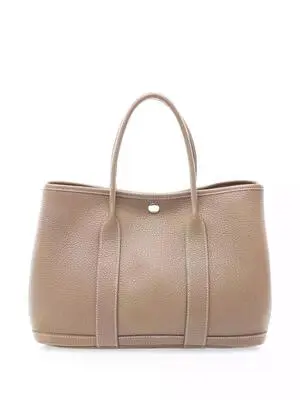 Hermès 2025 Tpm Garden Party Tote Bag - Neutrals