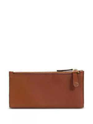 LA PORTEGNA Monica Leather Wallet - Brown