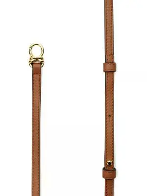 LA PORTEGNA Julieta Knotted Leather Bucket Bag