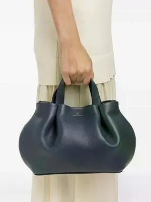 LA PORTEGNA Isabela Leather Tote Bag