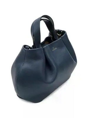 LA PORTEGNA Isabela Leather Tote Bag