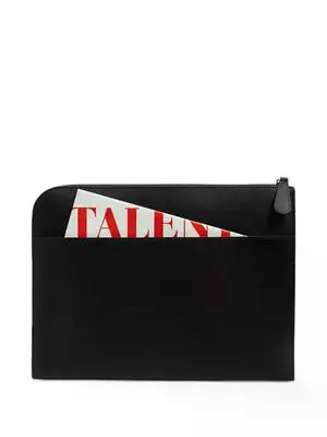 LA PORTEGNA Mendocino Leather Laptop Bag