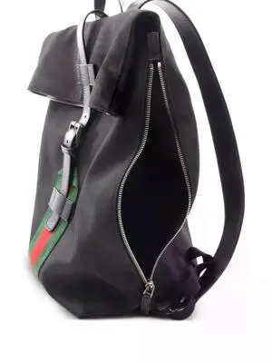 Gucci 2010s Web Stripe Backpack
