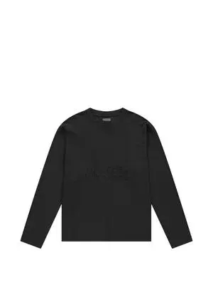ARTE ANTWERP Logo-embroidered Crew-neck Sweater - Black