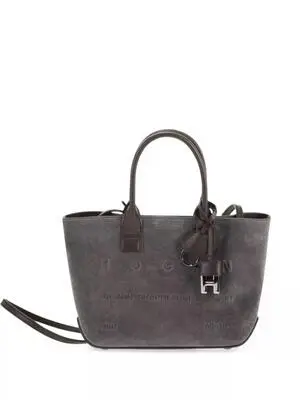 Hogan Address Shopping Bag Mini - Grey
