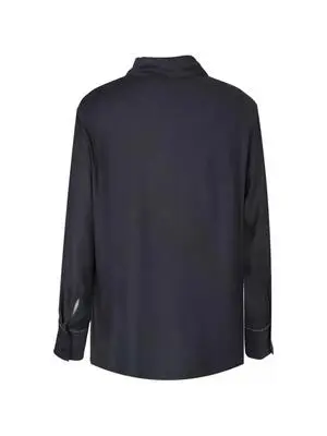 Peserico Contrast-trim Button-down Shirt