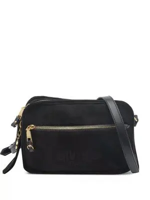 Liu Jo Logo-embossed Tassel-detail Cross Body Bag - Black