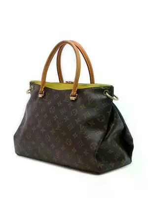 LOUIS VUITTON 2014 Monogram Pallas Mm Satchel - Brown