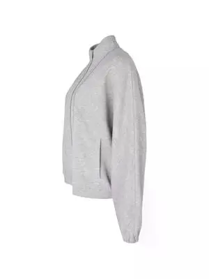 Peserico Zip-up High-neck Sweatshirt