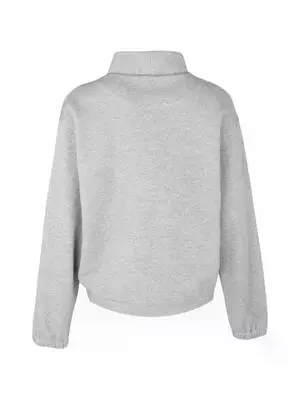 Peserico Zip-up High-neck Sweatshirt