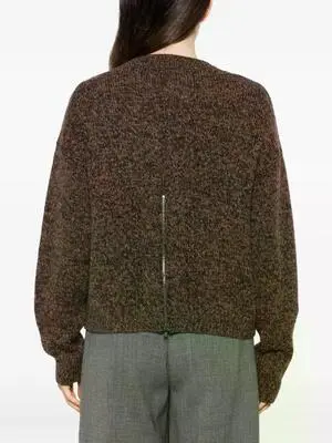 NEERA Rear-zip Sweater