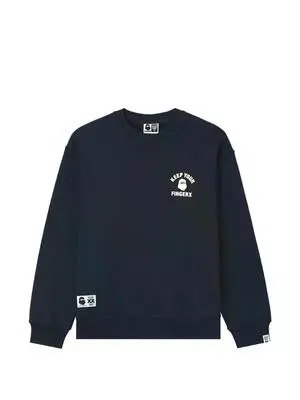 FINGERCROXX Logo-print Sweatshirt - Blue