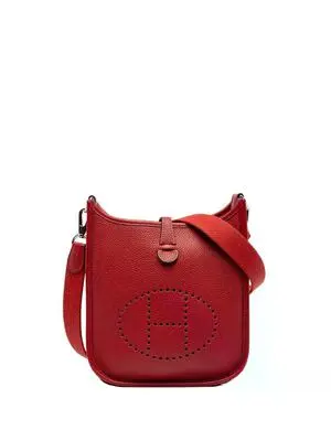 Hermès 2020 Clemence Evelyne I Tpm Crossbody Bag - Red