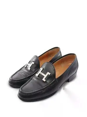 Hermès 2000s Constance Leather Loafers