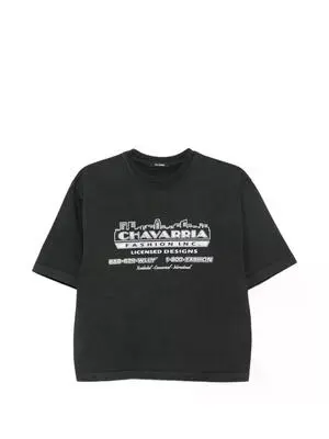 WILLY CHAVARRIA Brava Graphic-print T-shirt - Black