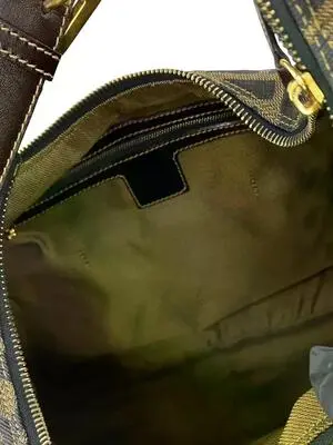 Fendi 2000-2010 Zucca Canvas Shoulder Bag