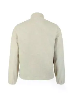Moncler Logo-patch Zip-up Sweatshirt - Neutrals