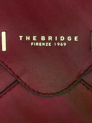 THE BRIDGE Zip-fastening Leather Card Holder