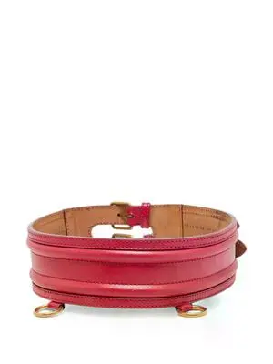 Alexander McQueen Double-buckle Wide Belt
