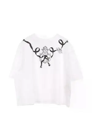 Hermès 2010s Cartouche Feronerie T-shirt - White