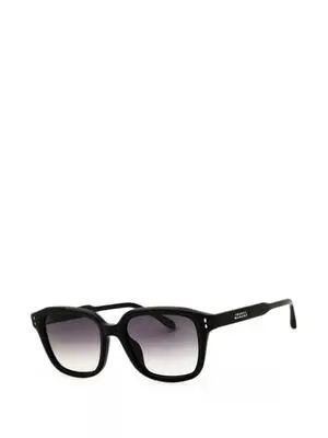 Isabel Marant Étoile Rectangle-frame Sunglasses - Black