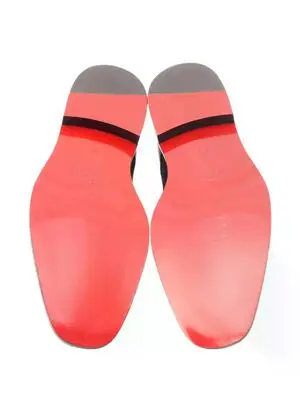CHRISTIAN LOUBOUTIN 2020s Bruno Orlato Leather Suede Shoes