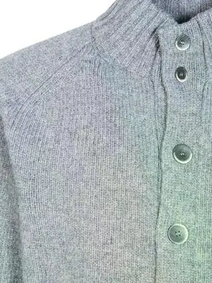 Altea Raglan-sleeve Button-up Cardigan