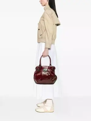 FERRAGAMO 2000-2010 Patent Gancini Marisa Handbag