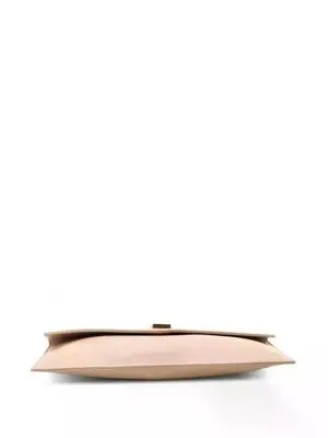 Saint Laurent Classic Monogram Envelope Leather Clutch Bag