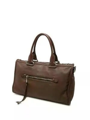 Prada 2010-2026 Vitello Phenix Zip Top Satchel