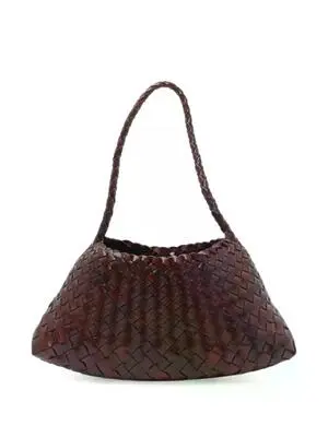 Dragon Diffusion Rosanna Woven Leather Shoulder Bag