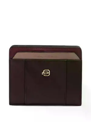 PIQUADRO Bifold Leather Wallet - Red