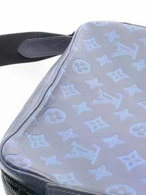 LOUIS VUITTON 2000s Duo Monogram Shadow Messenger Bag