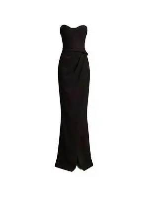 GEMY MAALOUF Strapless Draped Dress