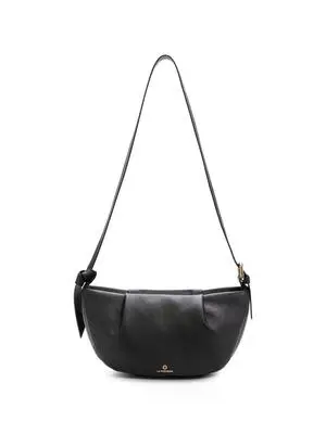 LA PORTEGNA Claudia Leather Shoulder Bag