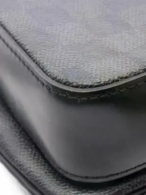 LOUIS VUITTON 2010s Trio Messenger Damier Graphite Shoulder Bag