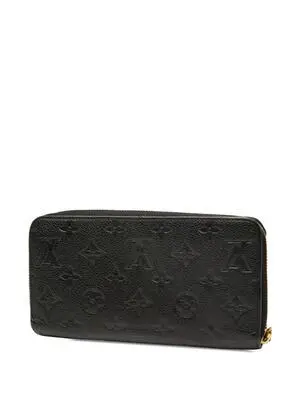LOUIS VUITTON 2016 Monogram Empreinte Zippy Wallet Long Wallets