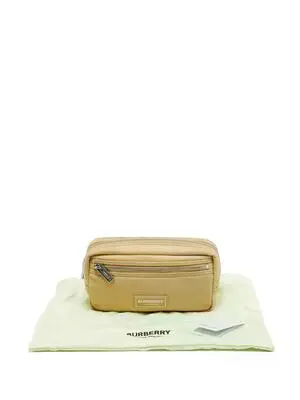 Burberry Wilton Logo Pouch Clutch Bag