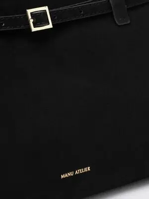 Manu Atelier Le Cambon 35 Suede Leather Handbag