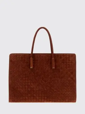 Bottega Veneta Barbara Woven Suede Leather Shoulder Bag