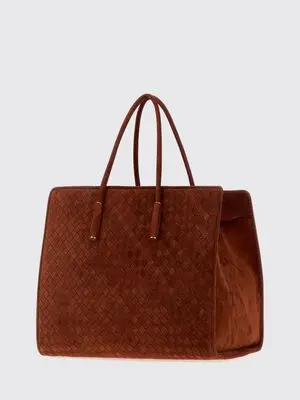 Bottega Veneta Barbara Woven Suede Leather Shoulder Bag