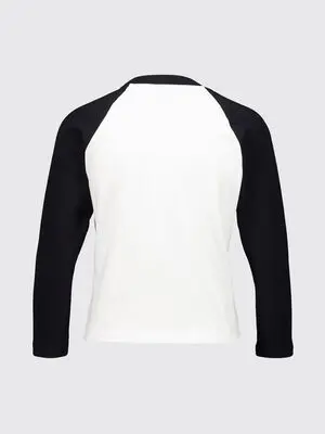 Casablanca Long-sleeved Cotton T-shirt With Contrast Logo