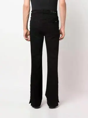 Amiri Flared-leg Cotton Jeans