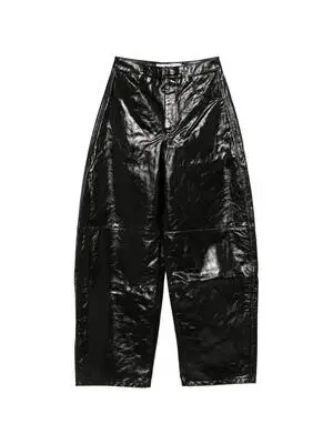 Séfr Soline Leather Trousers - Black