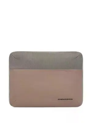 PIQUADRO Logo-plaque Clutch Bag