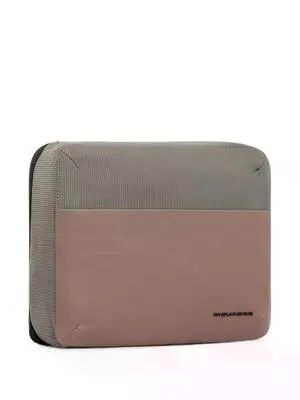 PIQUADRO Logo-plaque Clutch Bag
